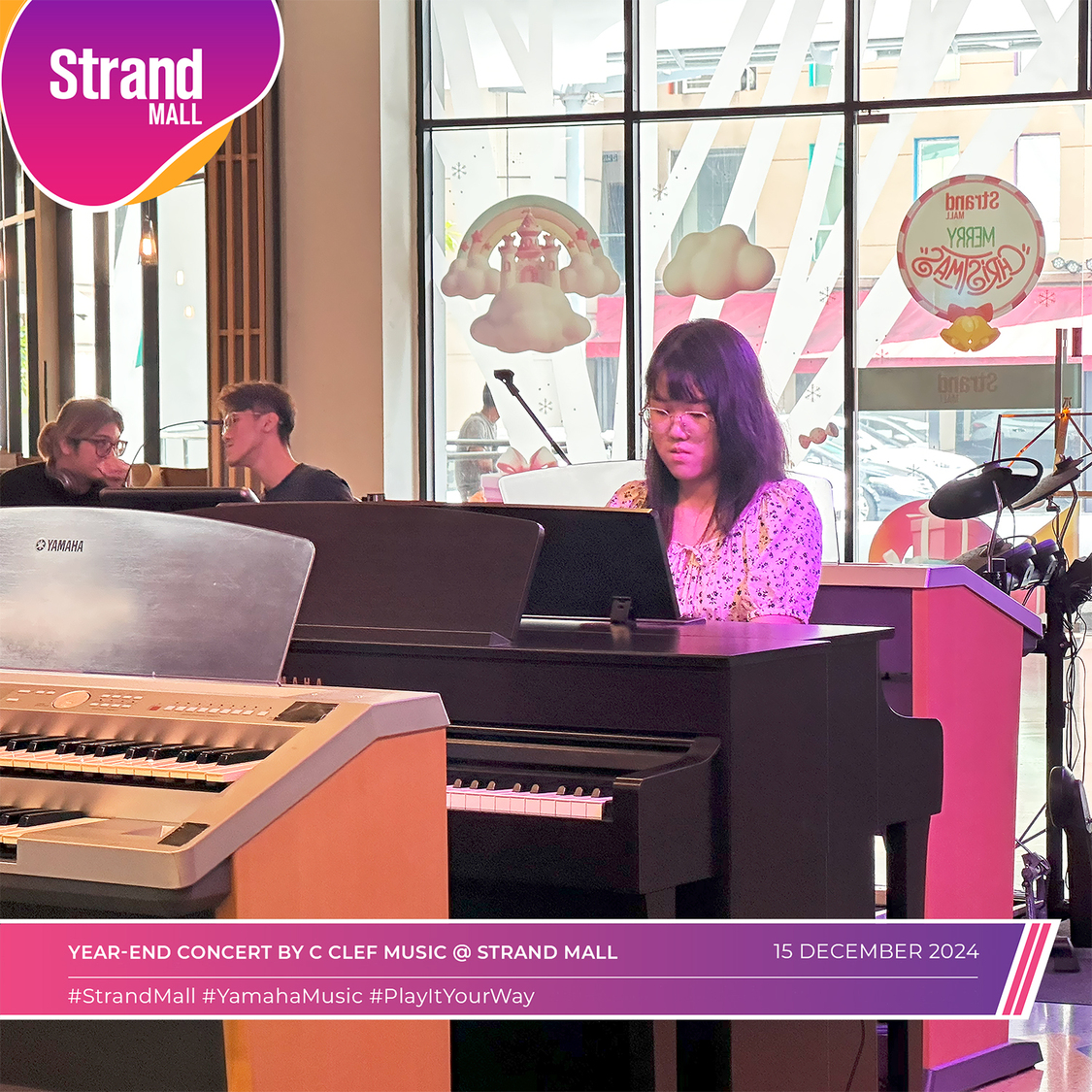 YEAR-END CONCERT BY C CLEF MUSIC AT STRAND MALL - Strand Mall
