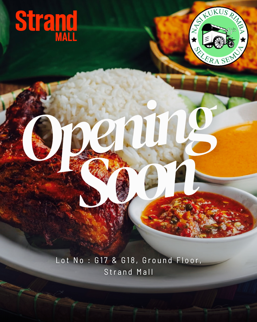 Get ready, food lovers! - Strand Mall